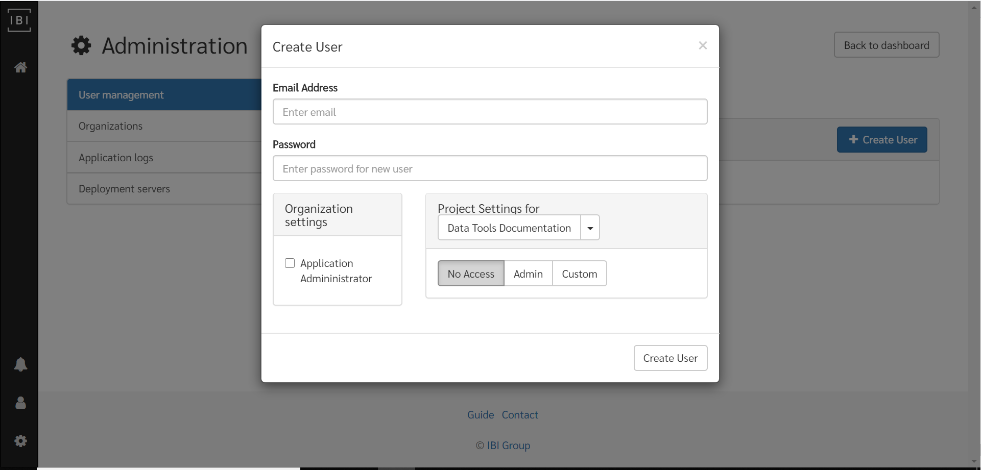Managing Users - TRANSIT-data-tools Docs